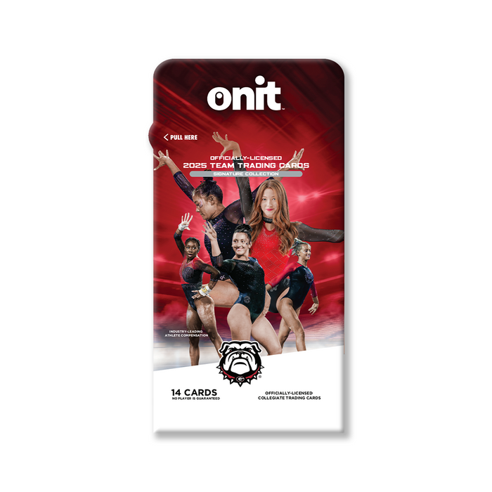 University of Georgia® 2024-25 Gymnastics Trading Cards - Single Pack