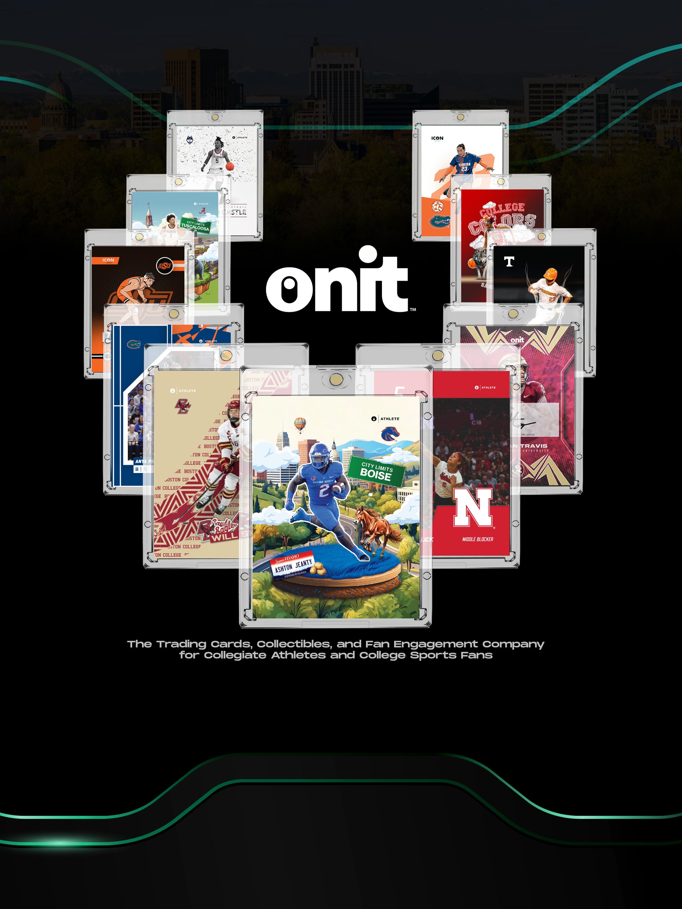 ONIT Athlete - Officially Licensed Collegiate Trading Cards