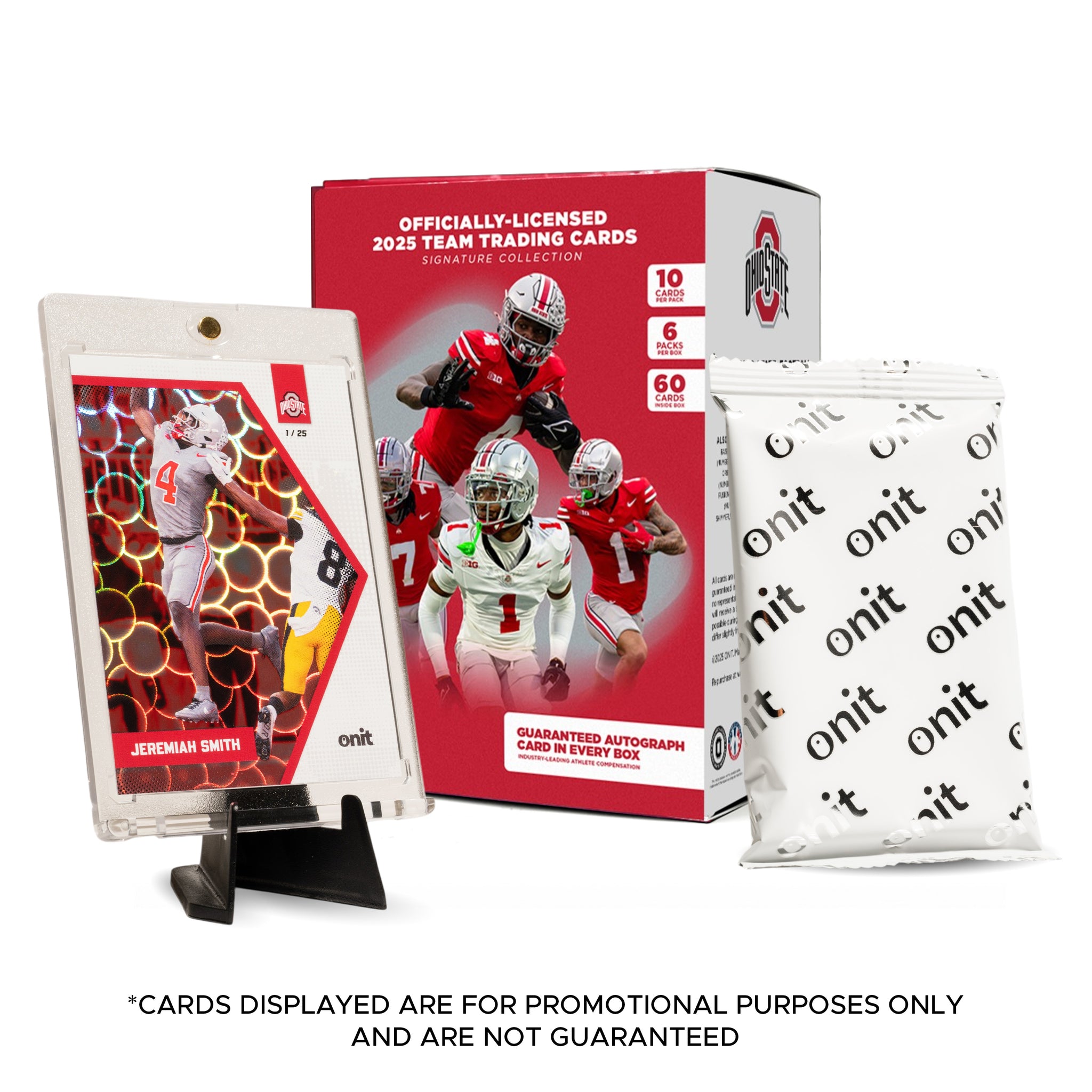 The Ohio State University Football 2025 Trading Cards - Platinum Box