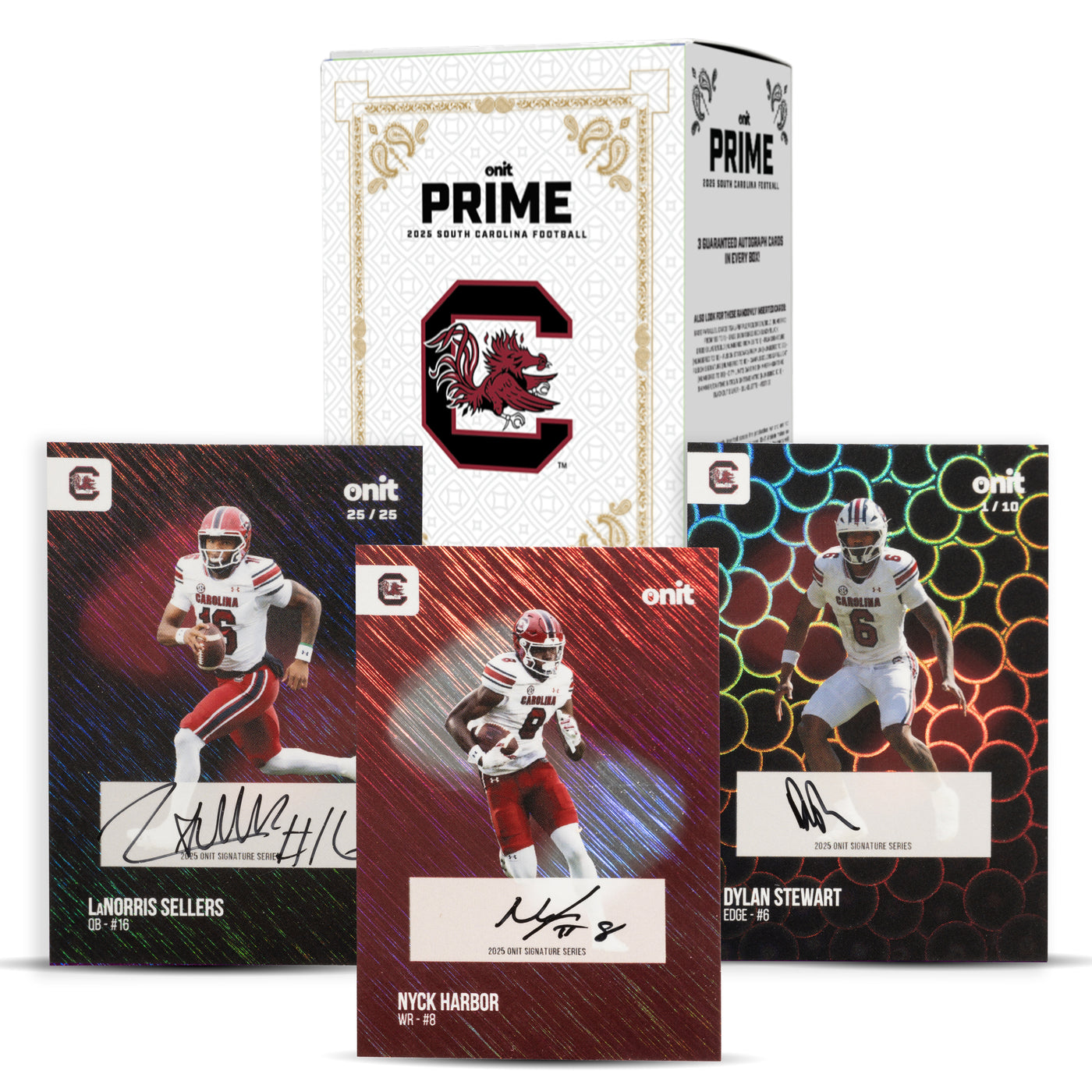 University of South Carolina Football 2025 Trading Cards - Prime Box