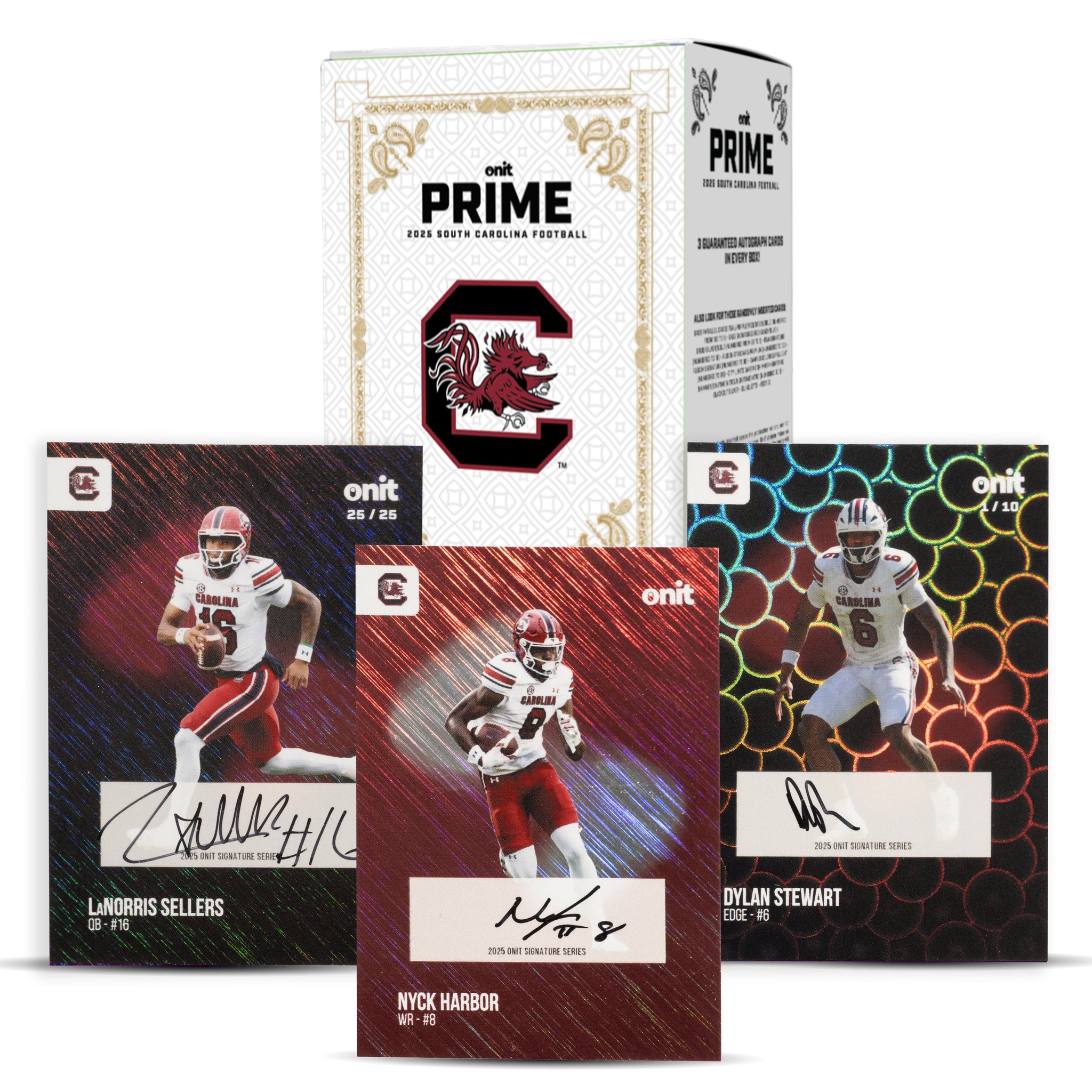 University of South Carolina Football 2025 Trading Cards - Prime Box